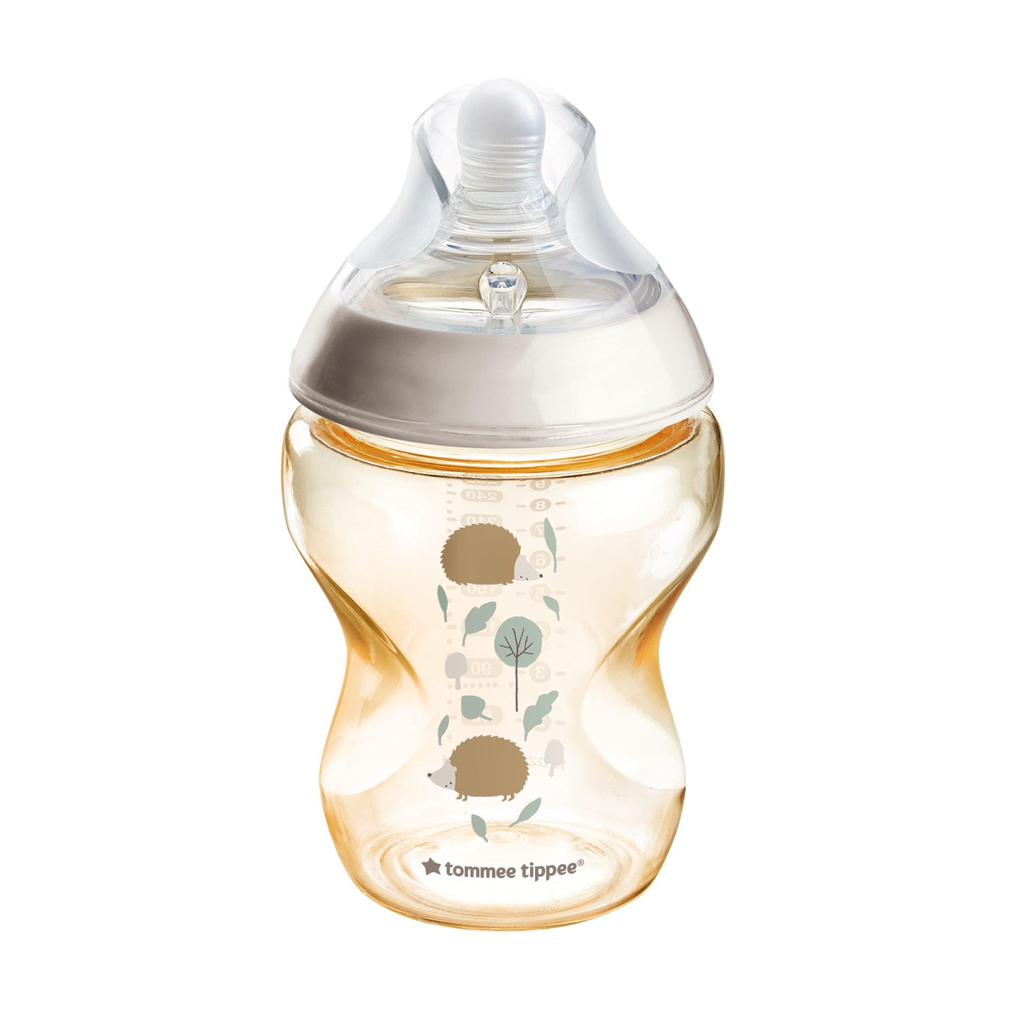 Natural Start 260ml PPSU 印花奶瓶附超級柔軟中流量奶嘴 – Tommee Tippee 香港官方網店